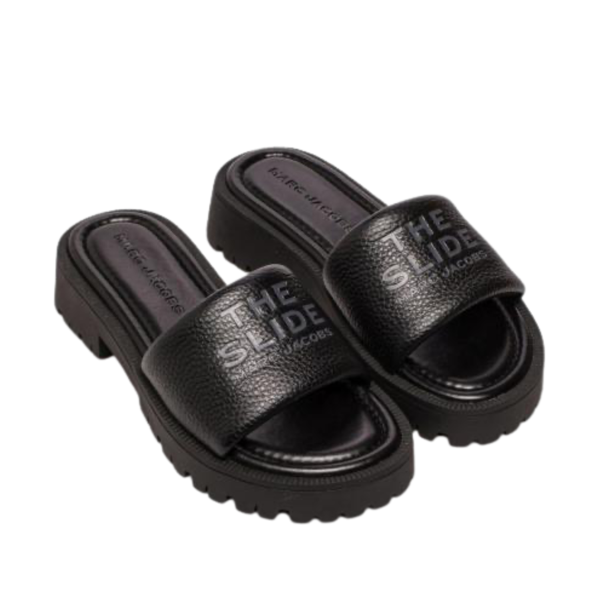 MARC JACOBS THE LUG SOLE SLIDE SANDALS – lovebycomo
