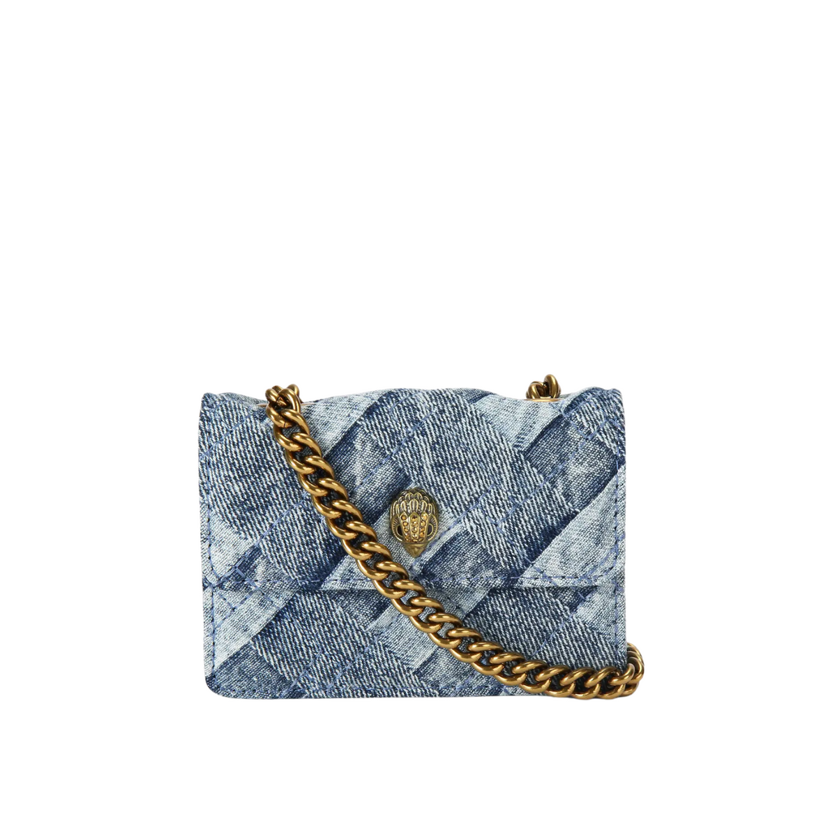 KURT GEIGER MICRO KENSINGTON DENIM BAG – lovebycomo