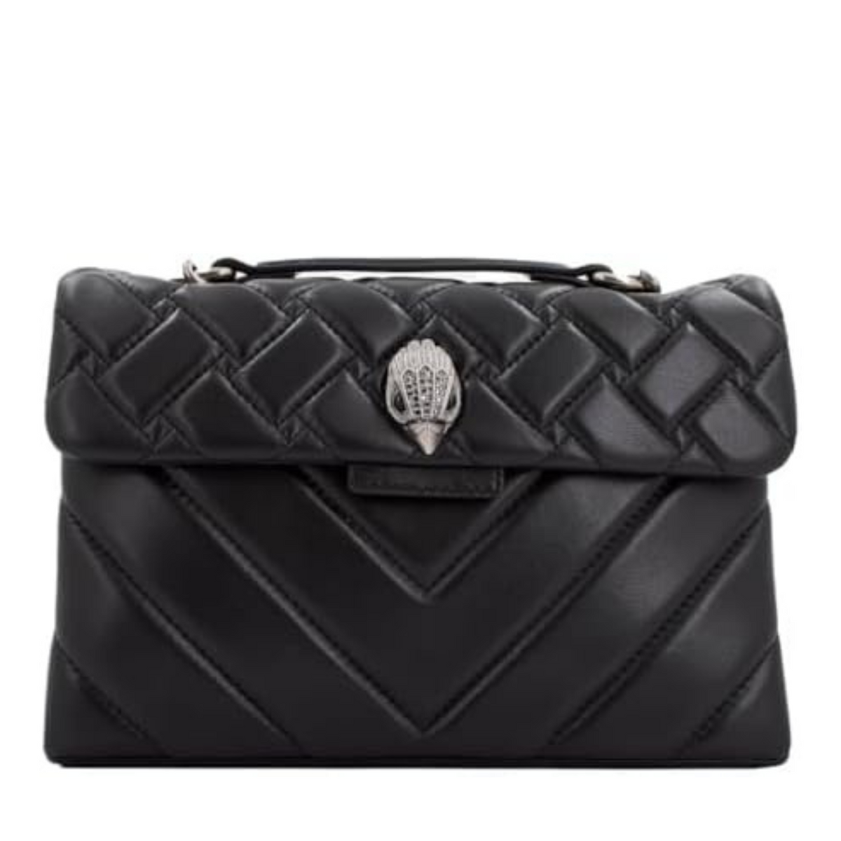KURT GEIGER LARGE LEATHER KENSINGTON BAG – lovebycomo